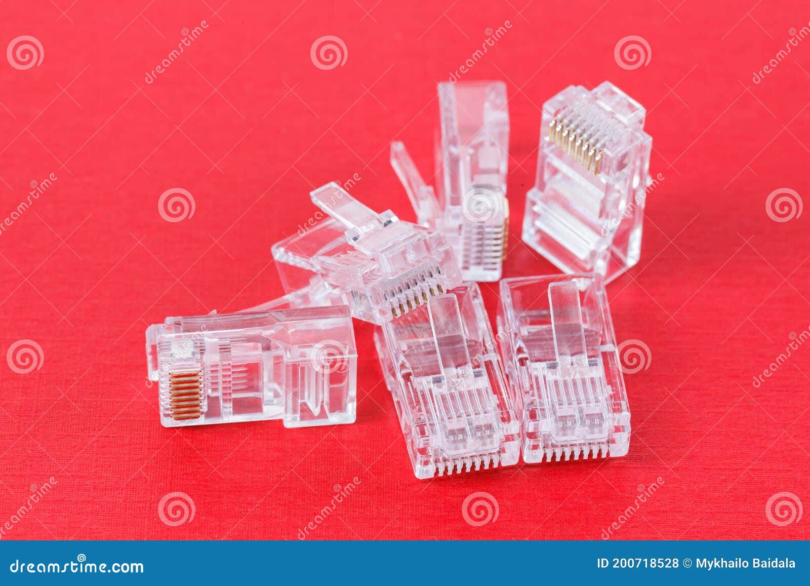 Networking Ethernet 24 Port Switch Isolated On White Background ...