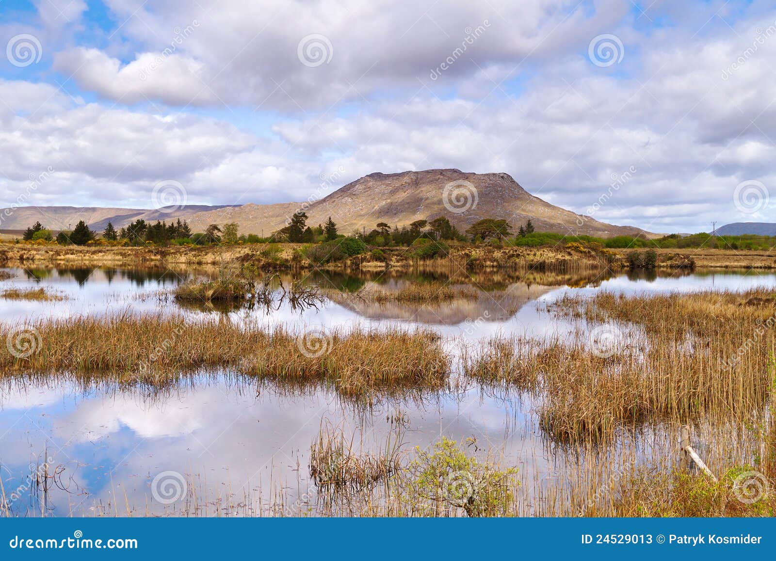 Connemara national park stock image. Image of clouds - 24529013