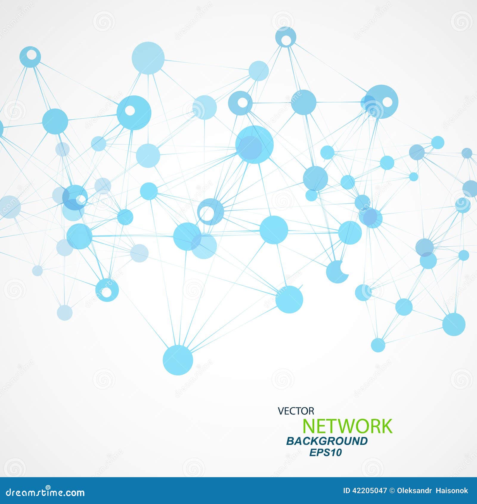 Connessione Di Rete Di Vettore E DNA ENV 10 Illustrazione Vettoriale ...