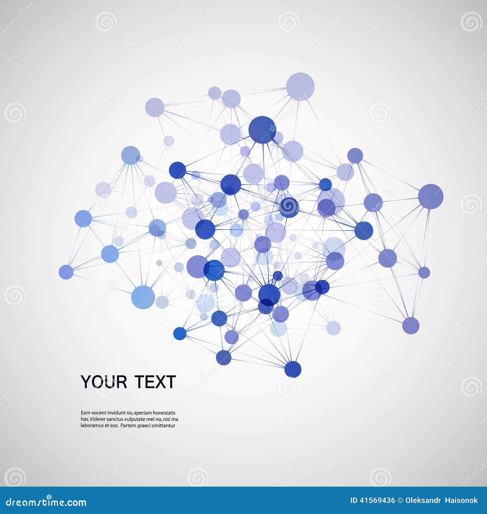 Connessione Di Rete Di Vettore E DNA Eps10 Illustrazione Vettoriale ...