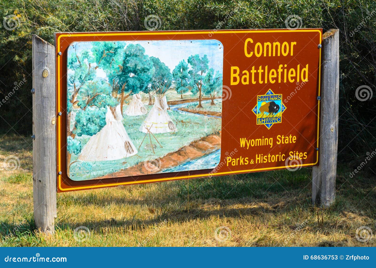 Connor Battlefield State Historic Site Editorial Stock Photo - Image of ...