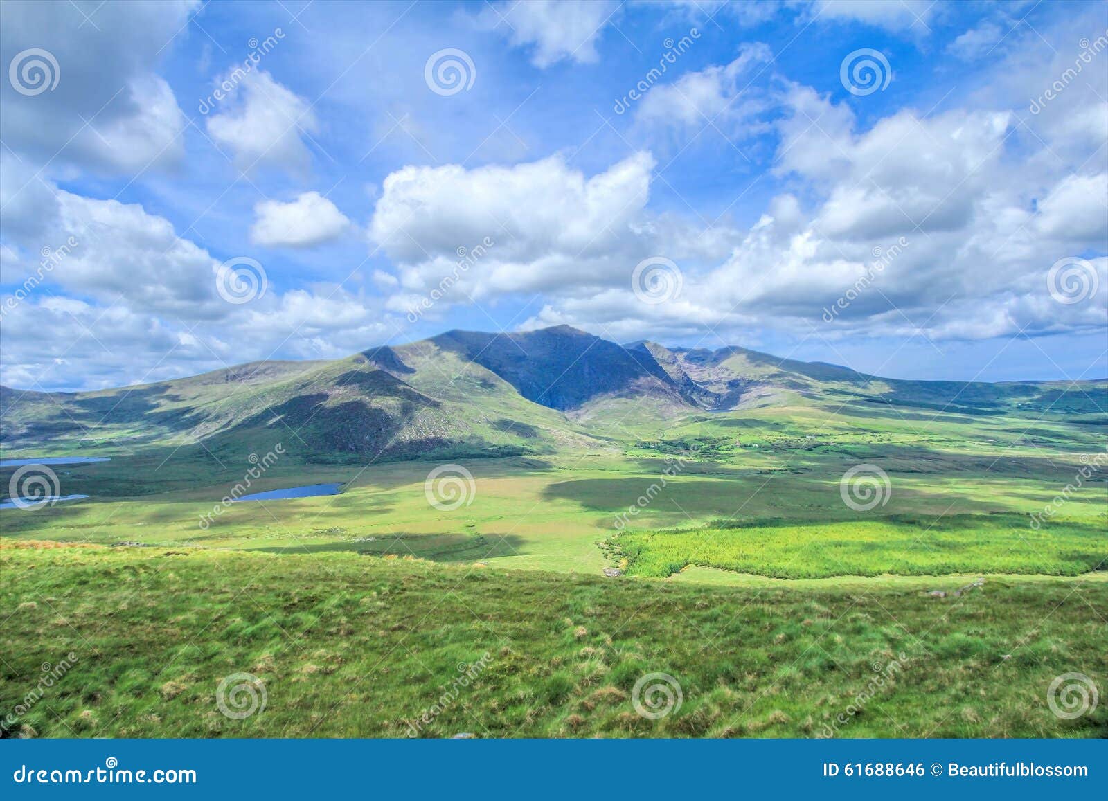 Connor Pass, Ireland stock photo. Image of huge, active - 61688646