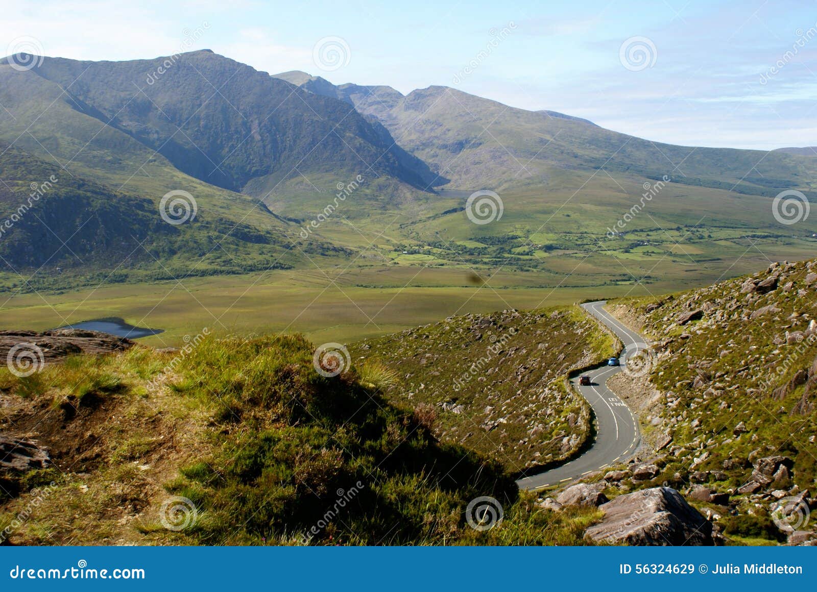 Connor pass ireland stock image. Image of hike, connor - 56324629