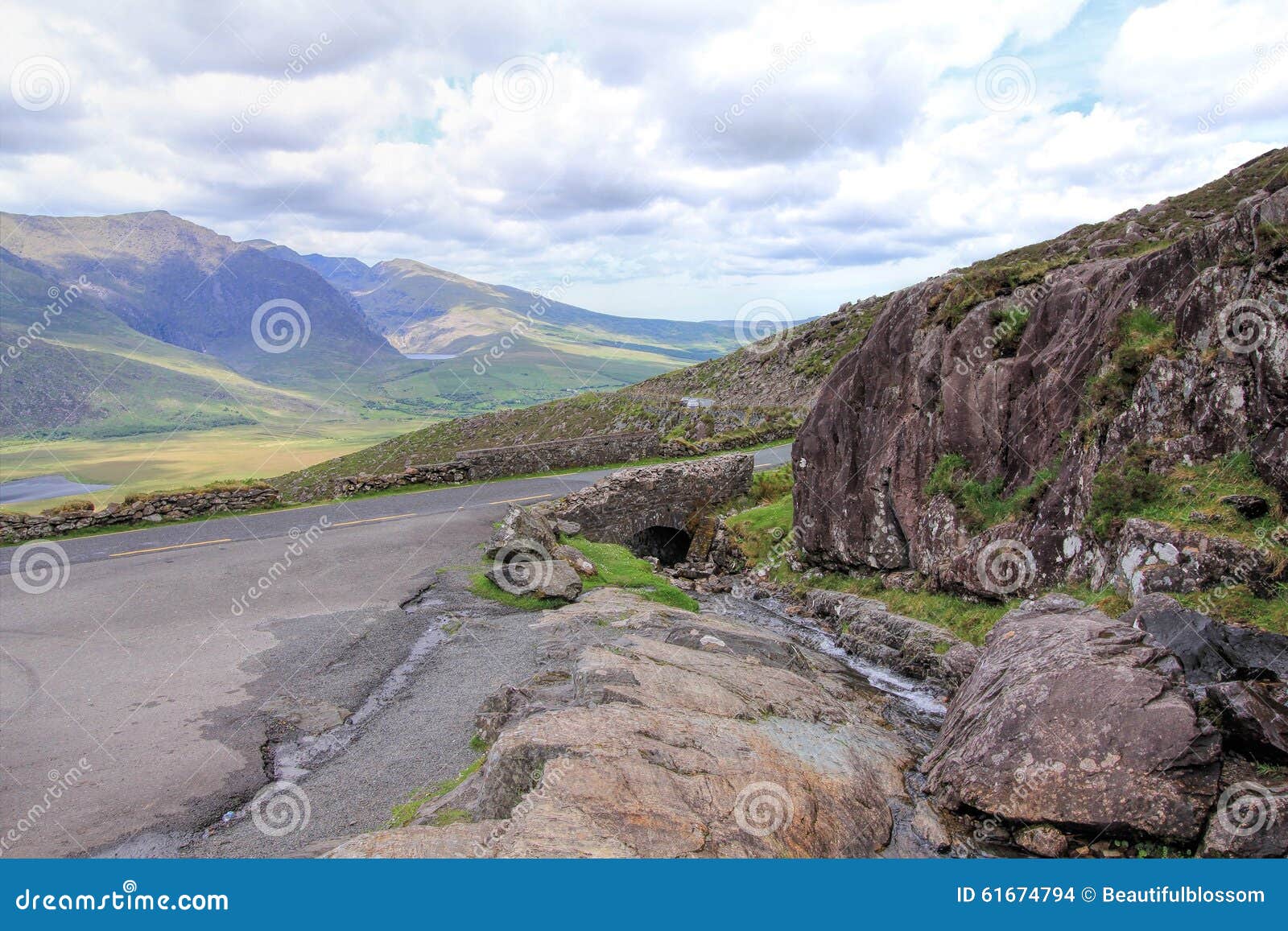 Connor Pass, Ireland stock photo. Image of huge, famous - 61674794