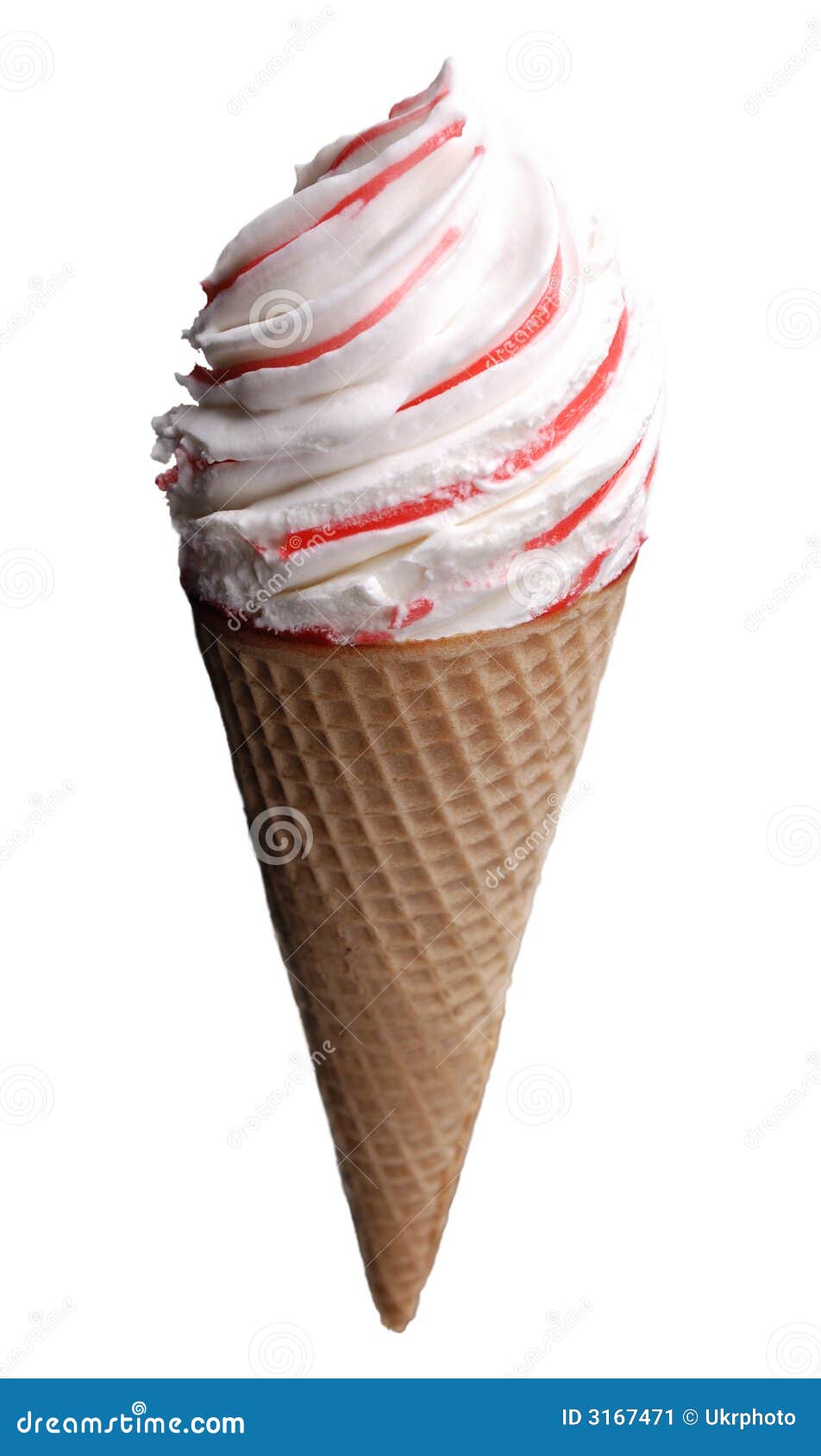 Cono de helado imagen de archivo. Imagen de crema, cremoso - 3167471