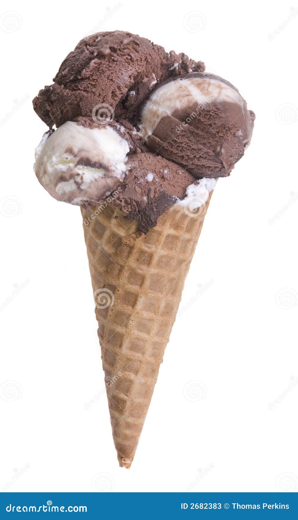 Cono di gelato immagine stock. Immagine di saporito, gusto - 2682383