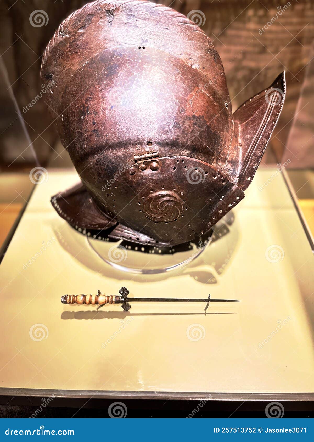 Conquistadore Helmet and Dagger Editorial Photography - Image of ...