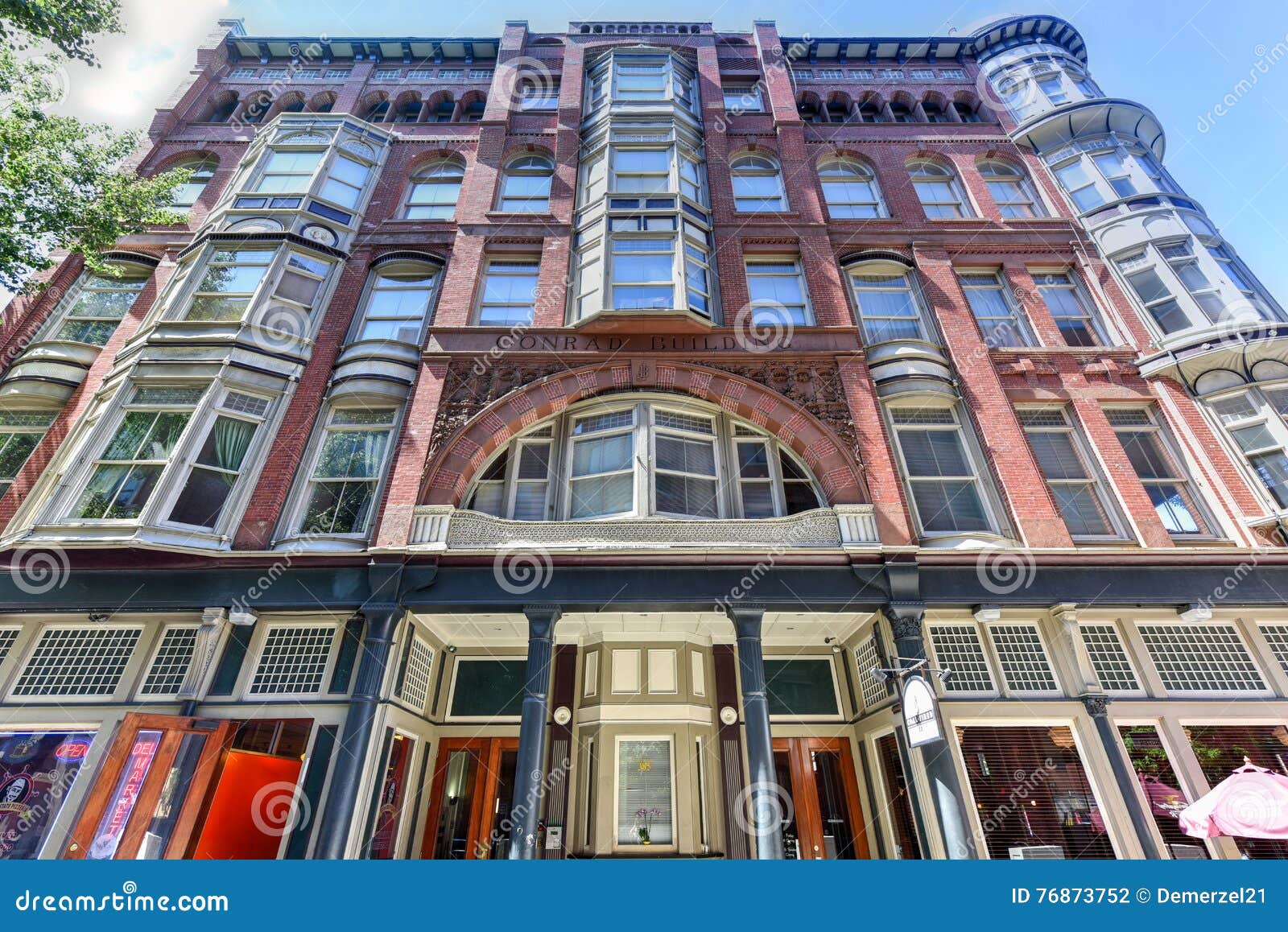 Conrad Building - Providence, Rhode Island Editorial Photography ...