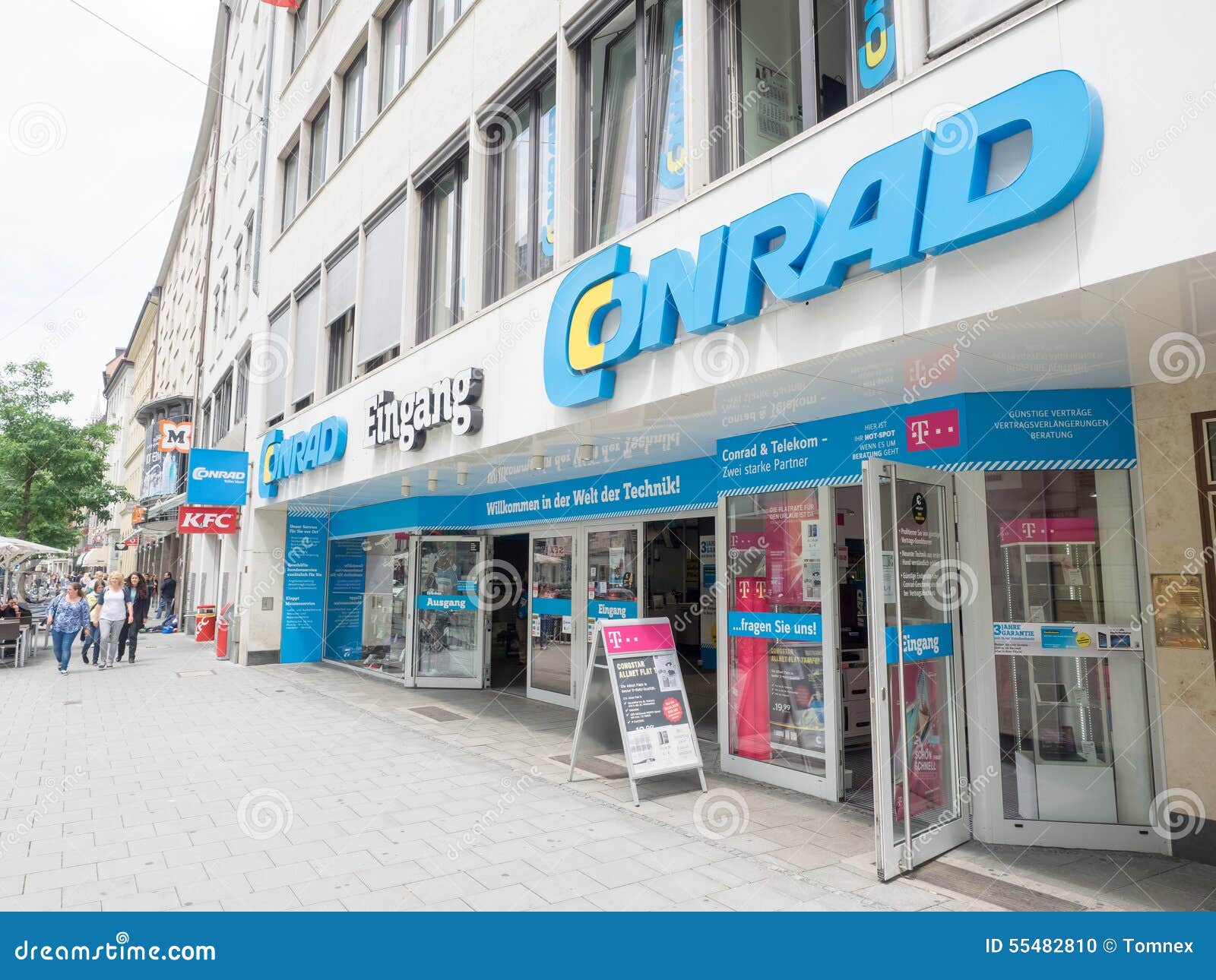 Conrad munich editorial image. Image of munich, copyspace - 55482810