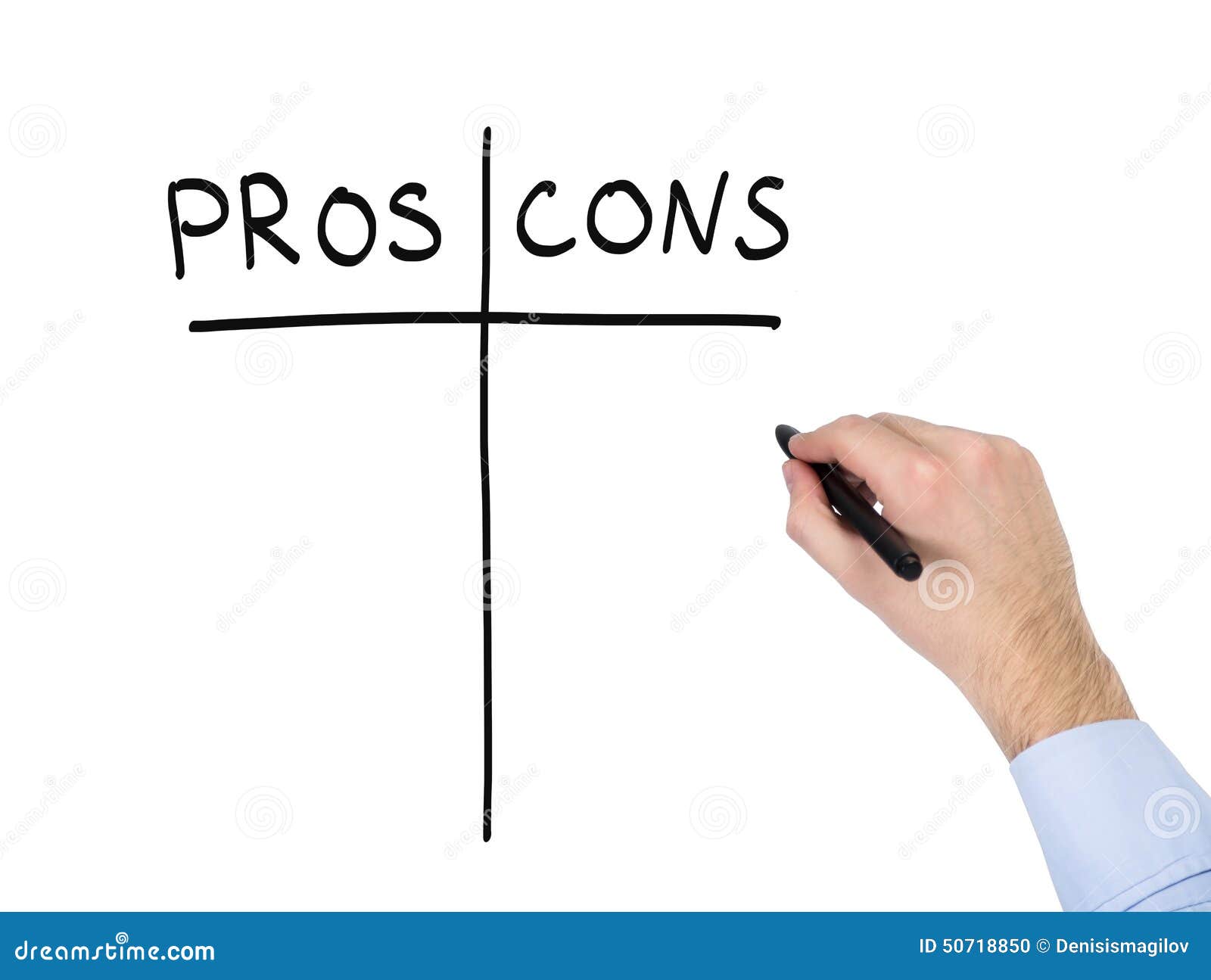 Cons and pros stock photo. Image of application, performance - 50718850