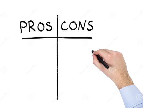 Cons and pros stock photo. Image of application, performance - 50718850