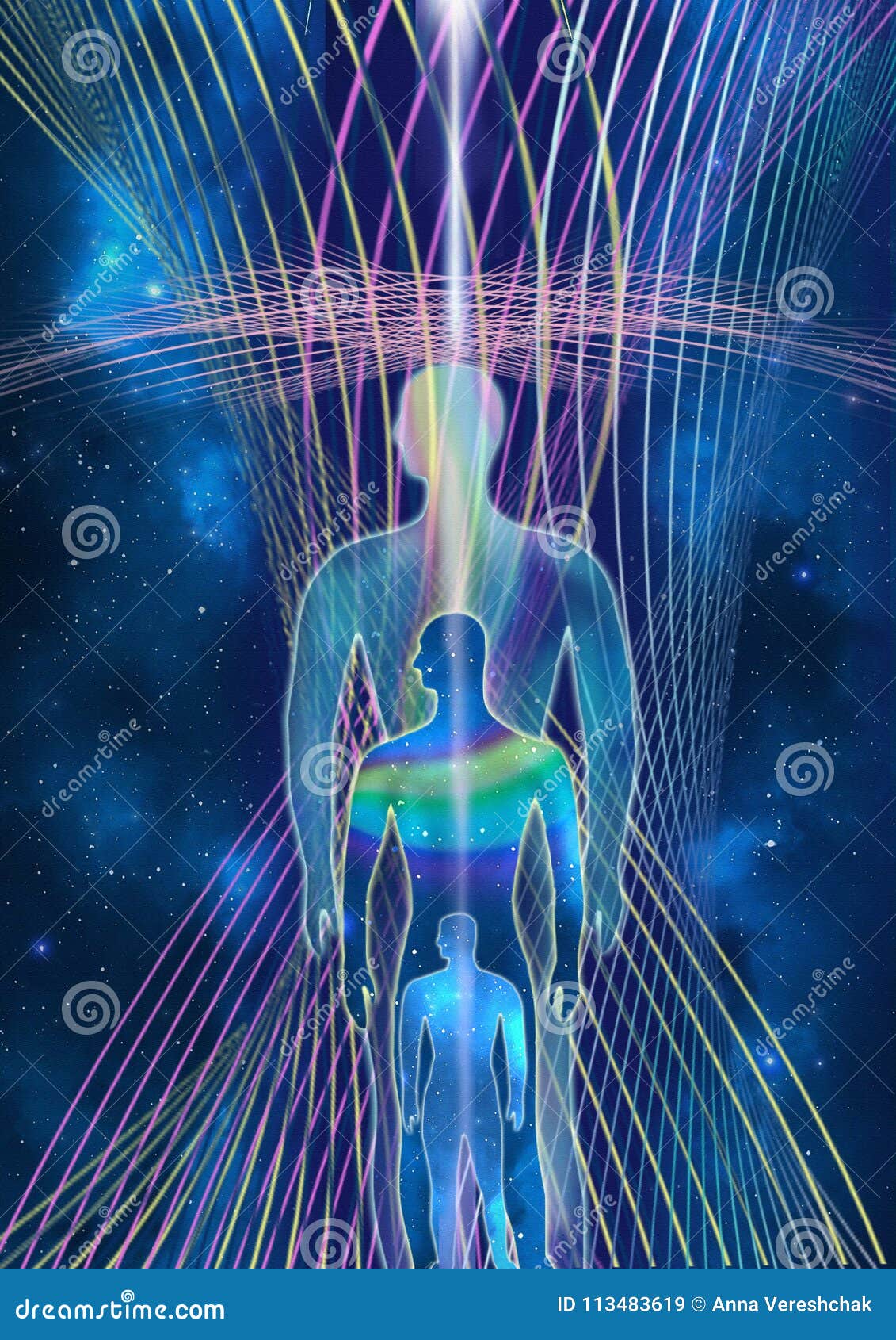 Consciousness Evolution - Abstract Illustration Stock Illustration ...