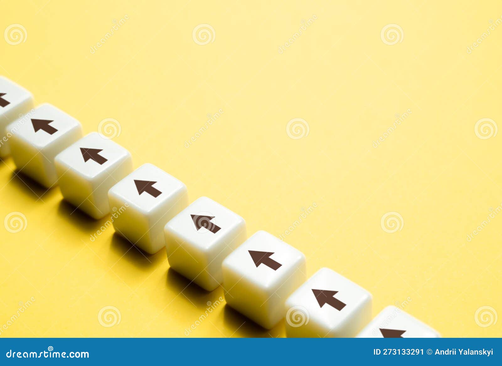 Consecutive Arrows on the Blocks Go in a Row. Follow the Path. Progress ...