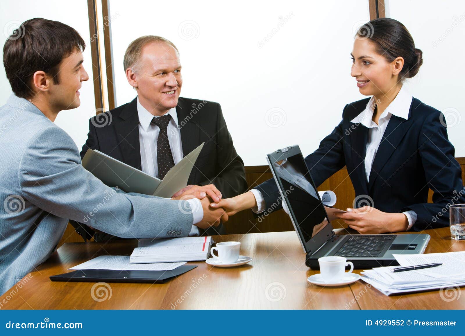 Consenso do negócio foto de stock. Imagem de macho, especialista - 4929552