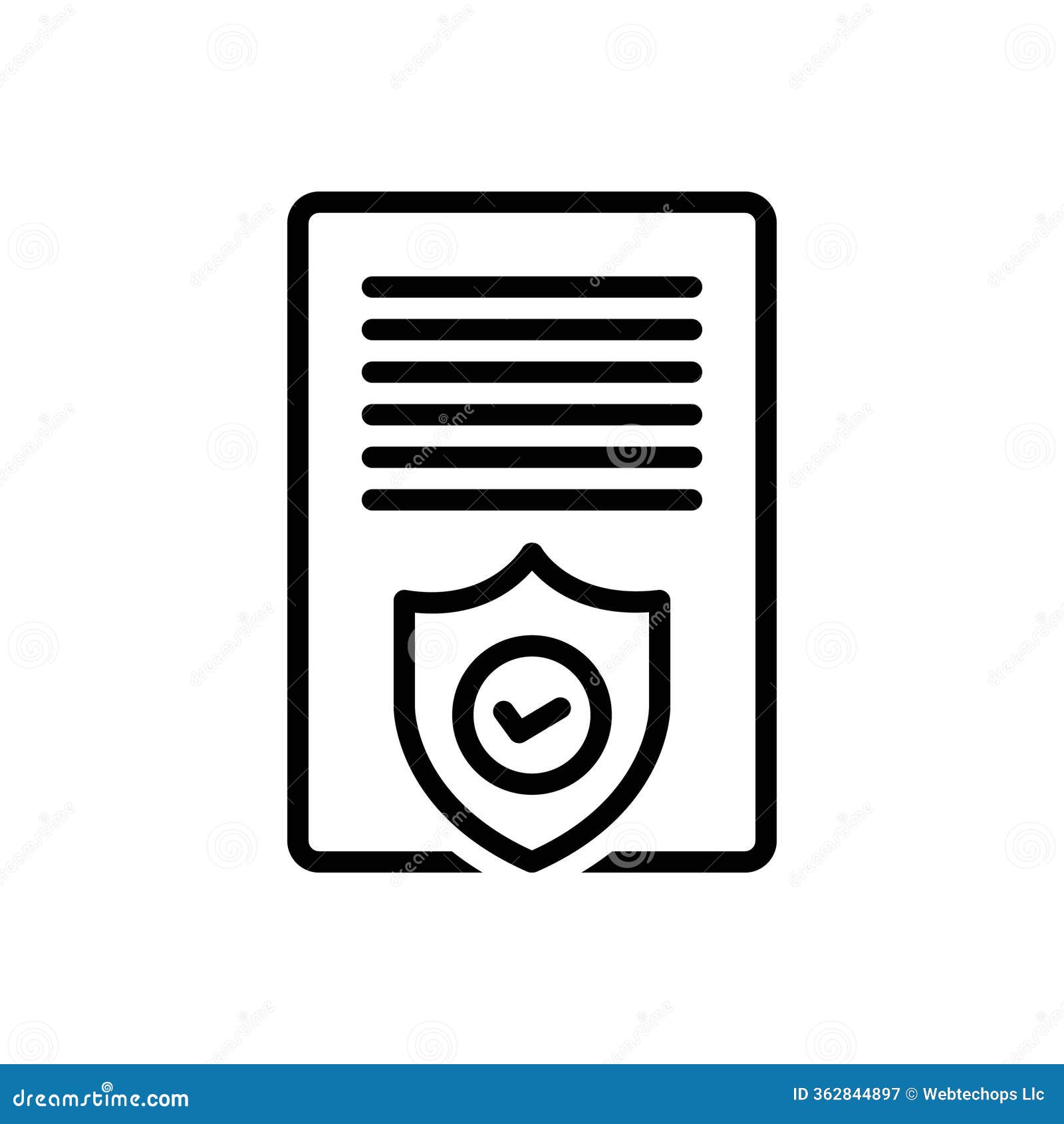 Assent Line Icons Collection. Agreement, Approval, Acceptance, Consent ...