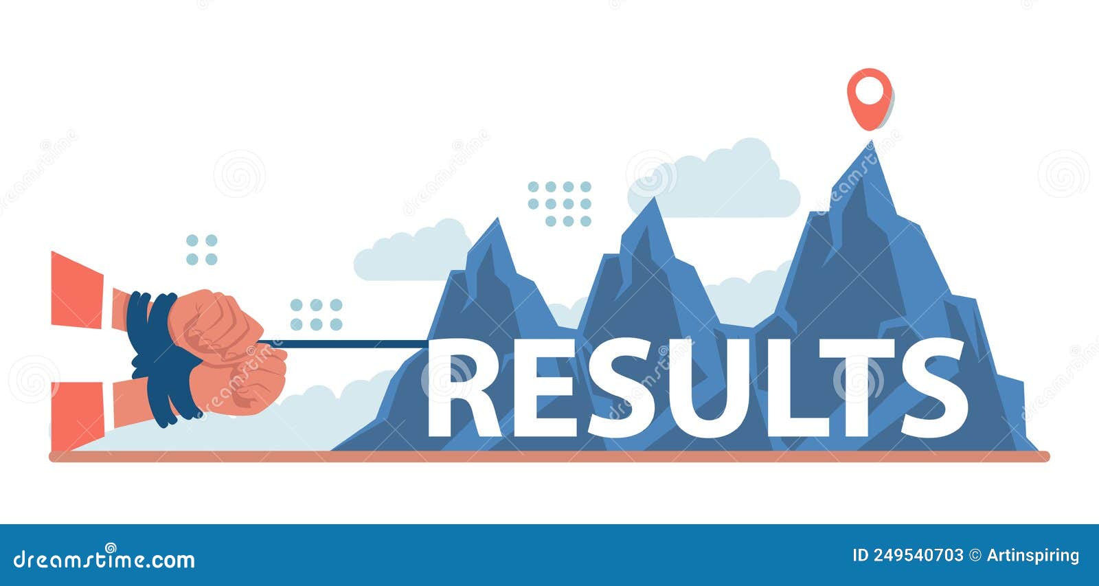 Consequences Concept. Character Making Action And Dealing Cartoon ...