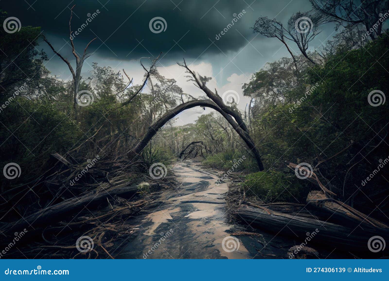 Consequences of Hurricane Destructive Winds and Rains in Forest Stock ...