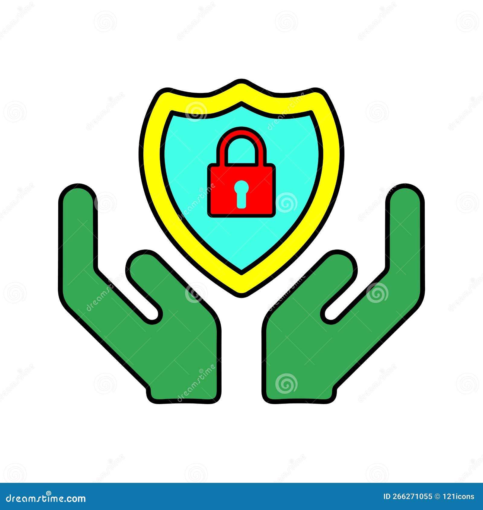 Conservancy, Defensive, Protection Icon. Blue Color Design Royalty-Free ...