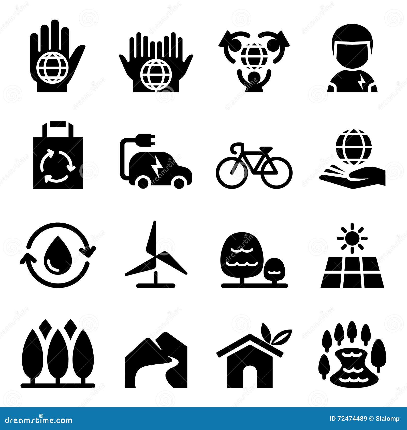 Conservation icon stock illustration. Illustration of concord - 72474489