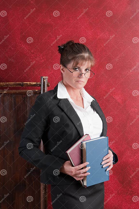 Conservative teacher stock photo. Image of adult, professional - 9364788