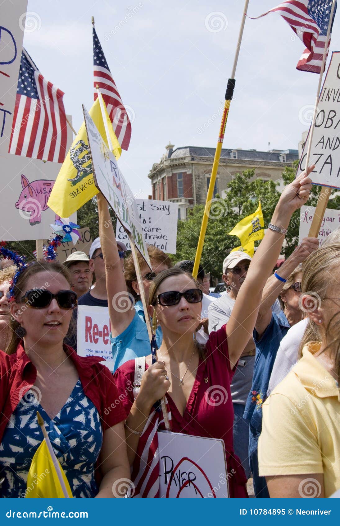 Conservative Women editorial image. Image of people, banner - 10784895