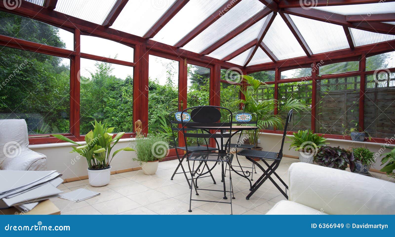 Conservatory stock image. Image of tables, agent, housing - 6366949