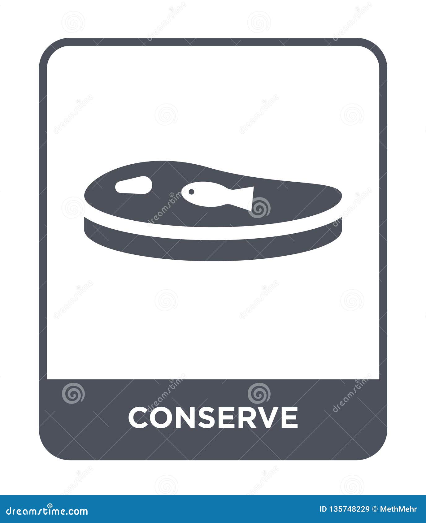 Conserve Tin Can Icon Set, Simple Style Vector Illustration ... Conserve Tin Can Icon Set, Simple Style Vector Illustration ...