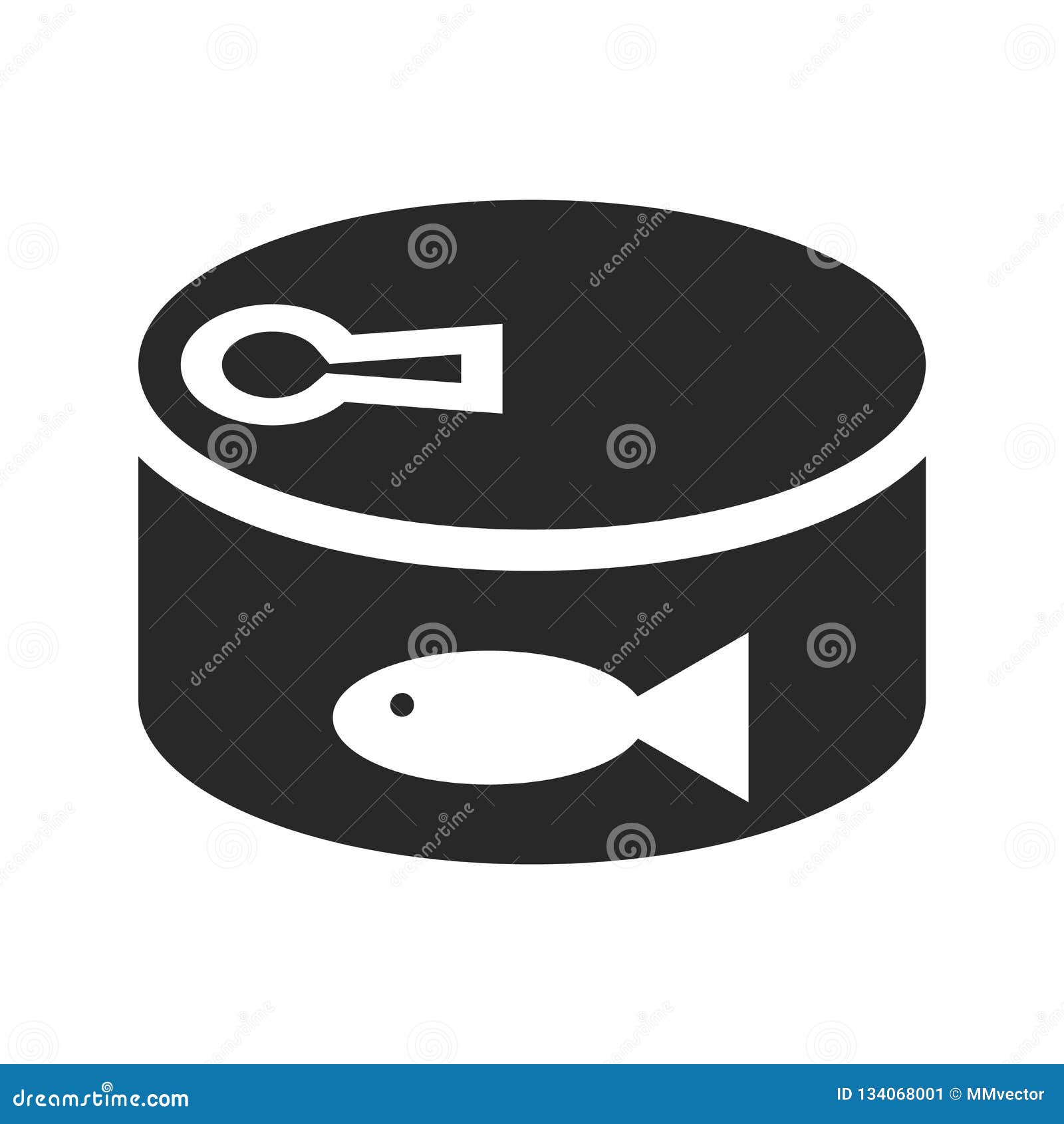 Conserve Tin Can Icon Set, Simple Style Vector Illustration ... Conserve Tin Can Icon Set, Simple Style Vector Illustration ...