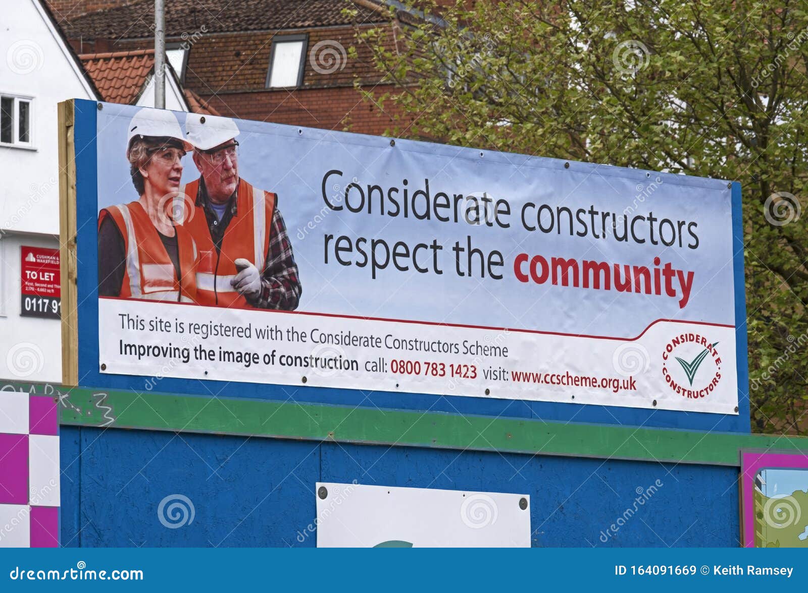 Considerate Constructors editorial stock image. Image of slogan - 164091669