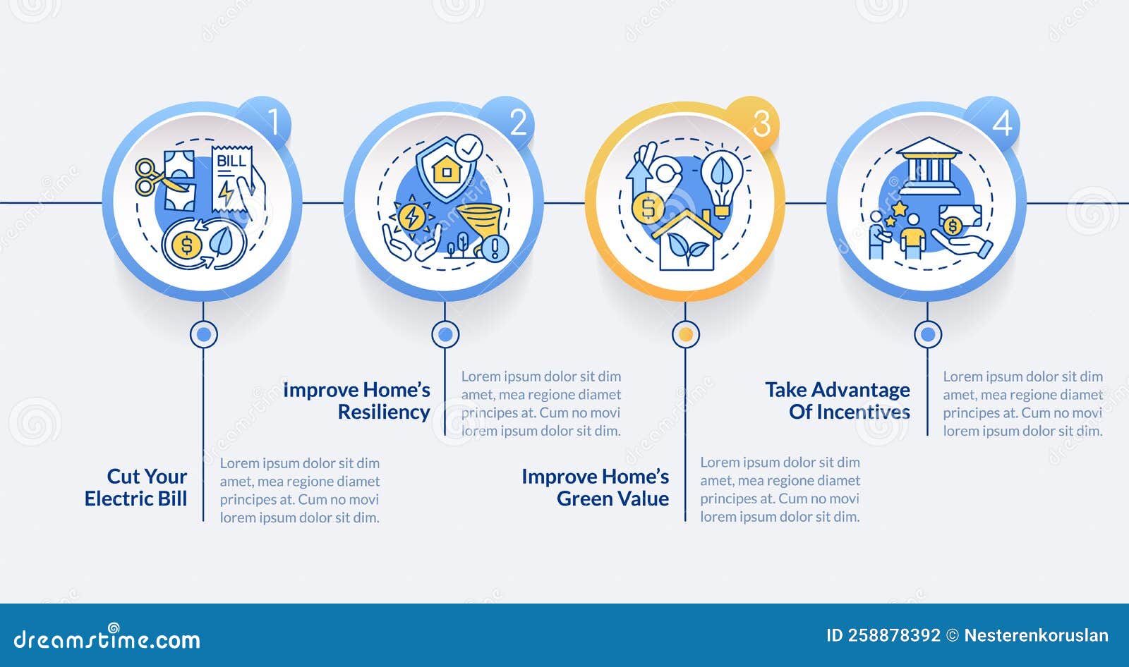 Considering Alternative Energy Reasons Circle Infographic Template ...