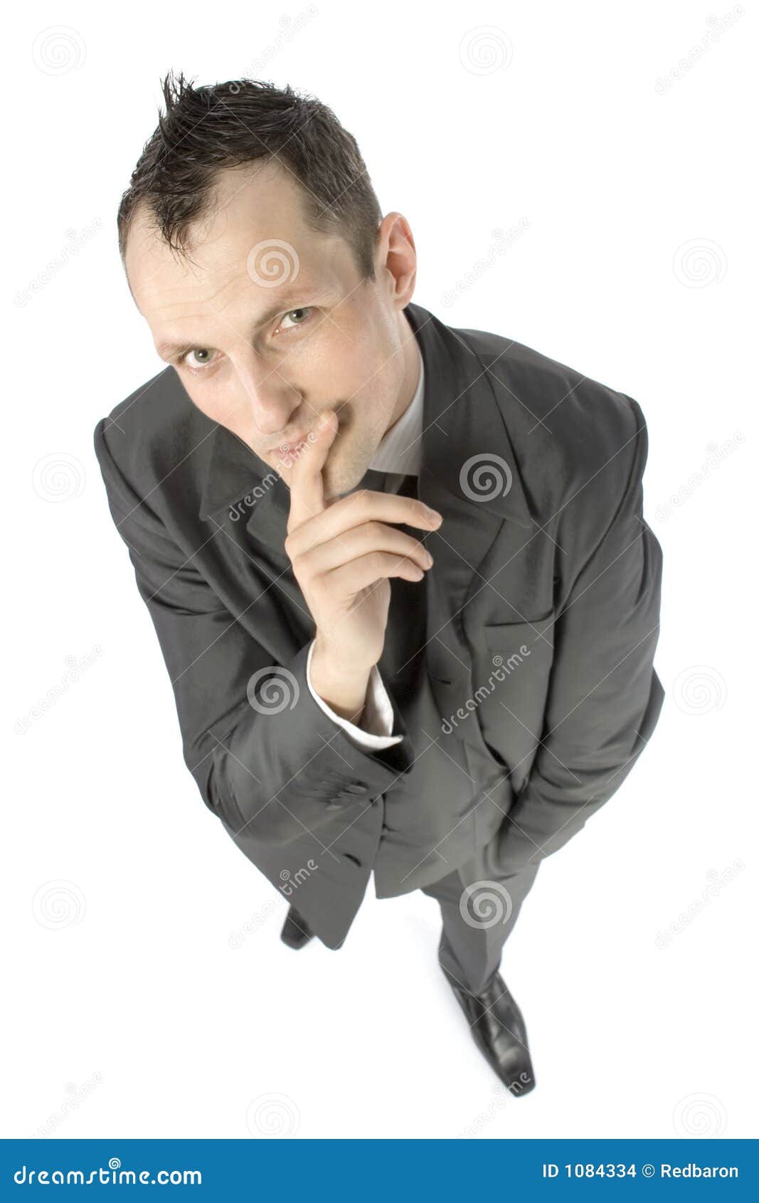 Considering businessman stock photo. Image of dealer, face - 1084334