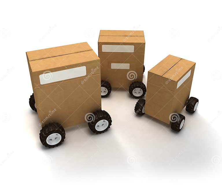 Consignment stock illustration. Illustration of packet - 8688550