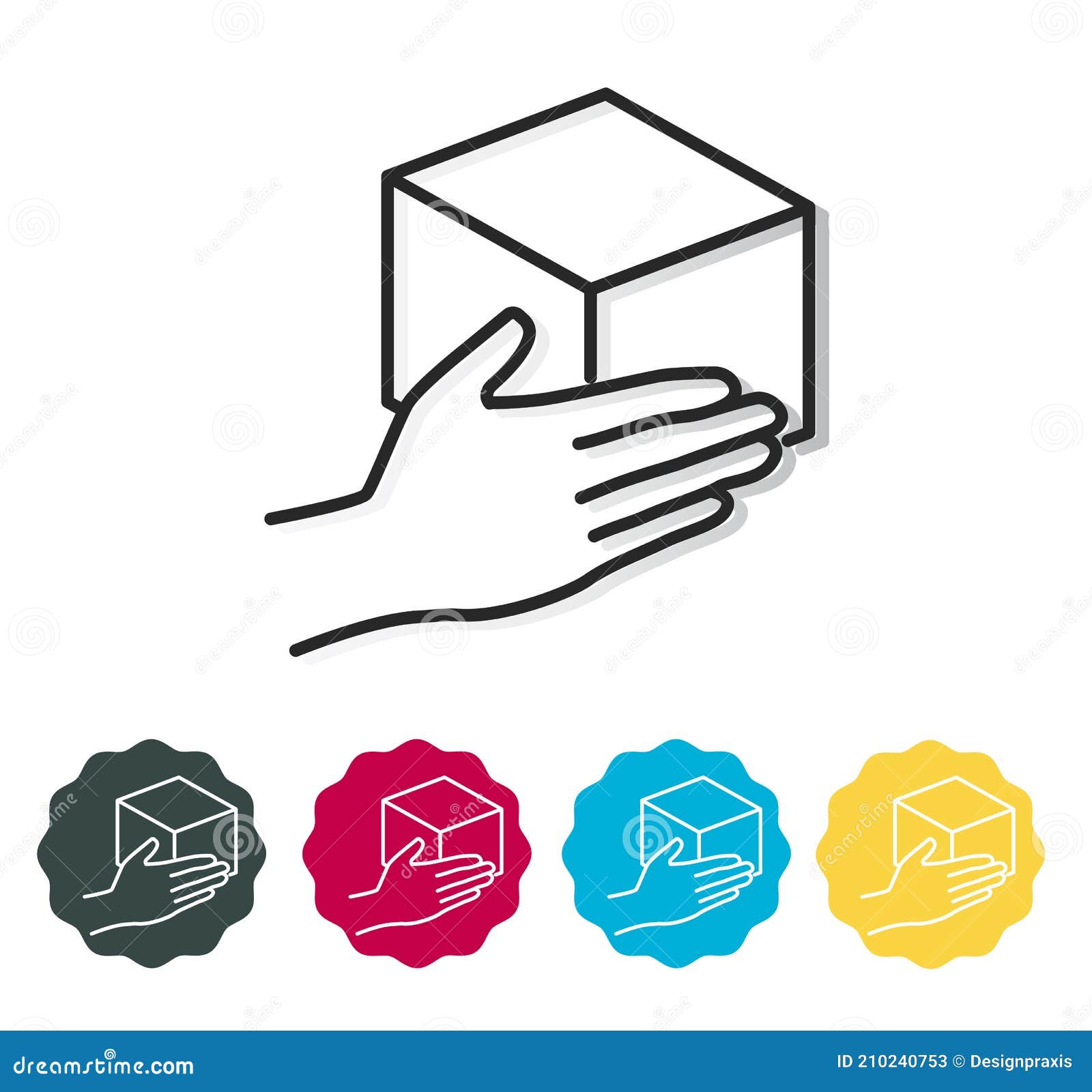 CMR Icon, Consignment Note Or Transport Document Vector Illustration ...