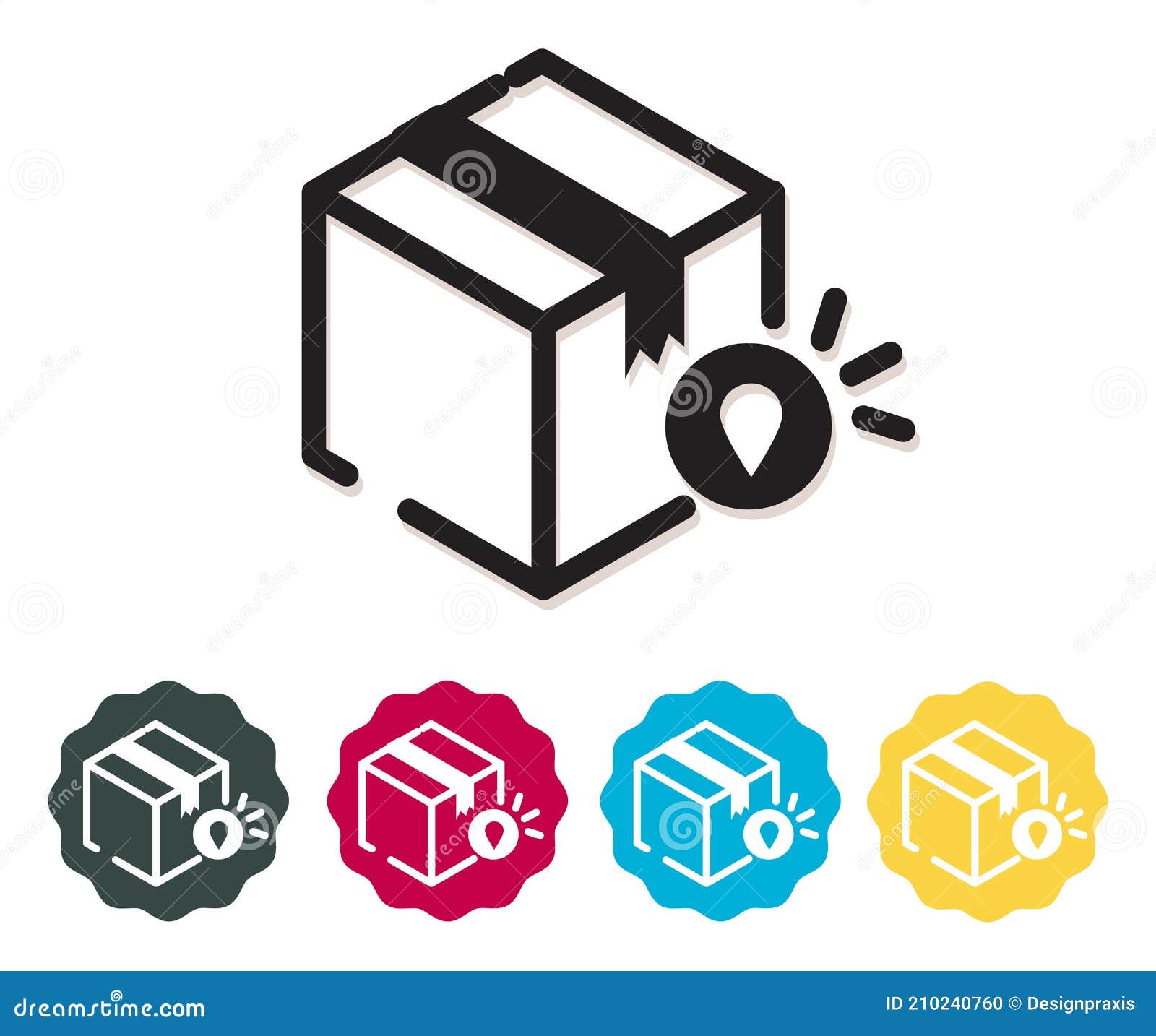 CMR Icon, Consignment Note Or Transport Document Vector Illustration ...