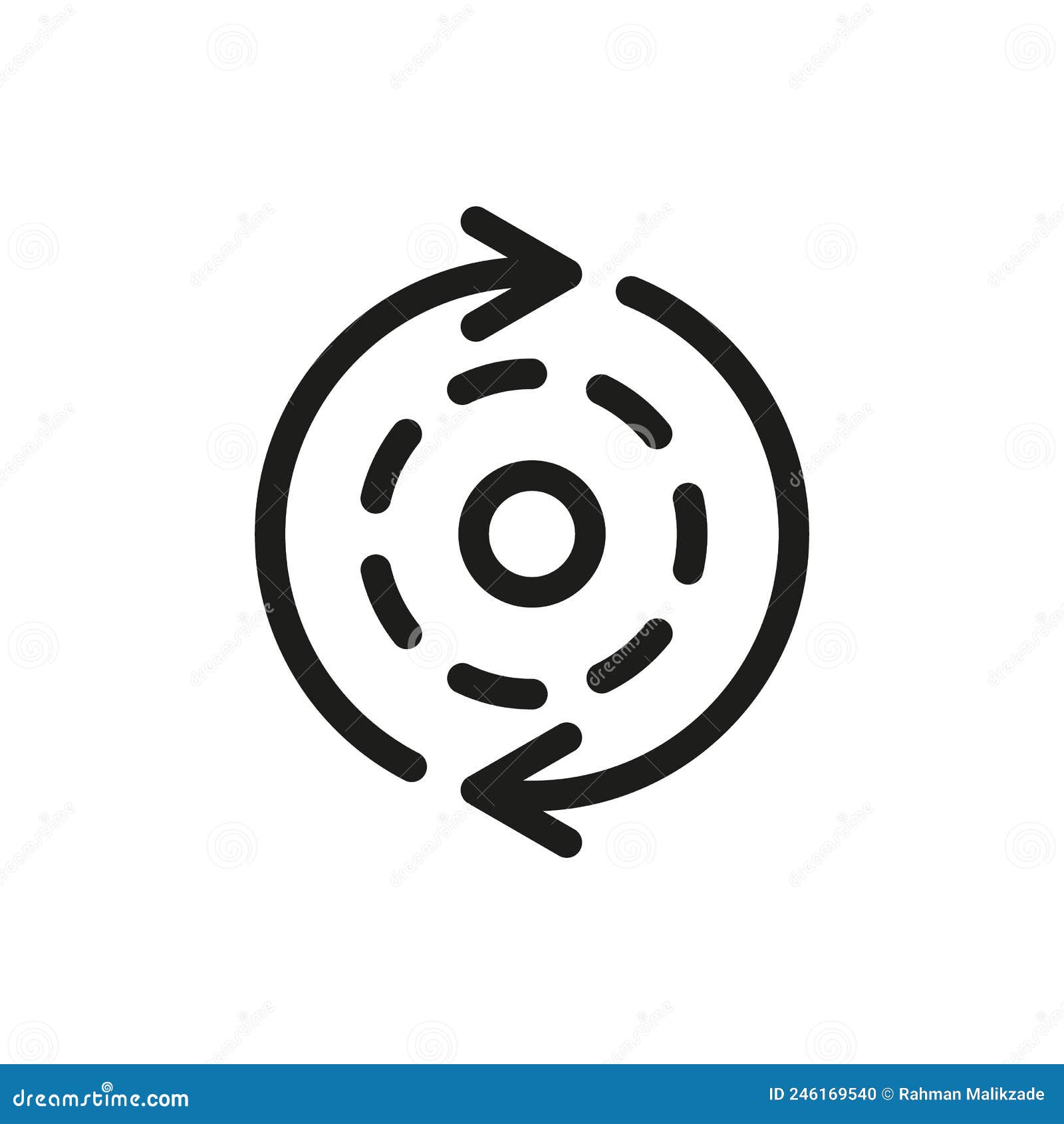 Consistency Icon. Simple Creative Element. Filled Monochrome ...