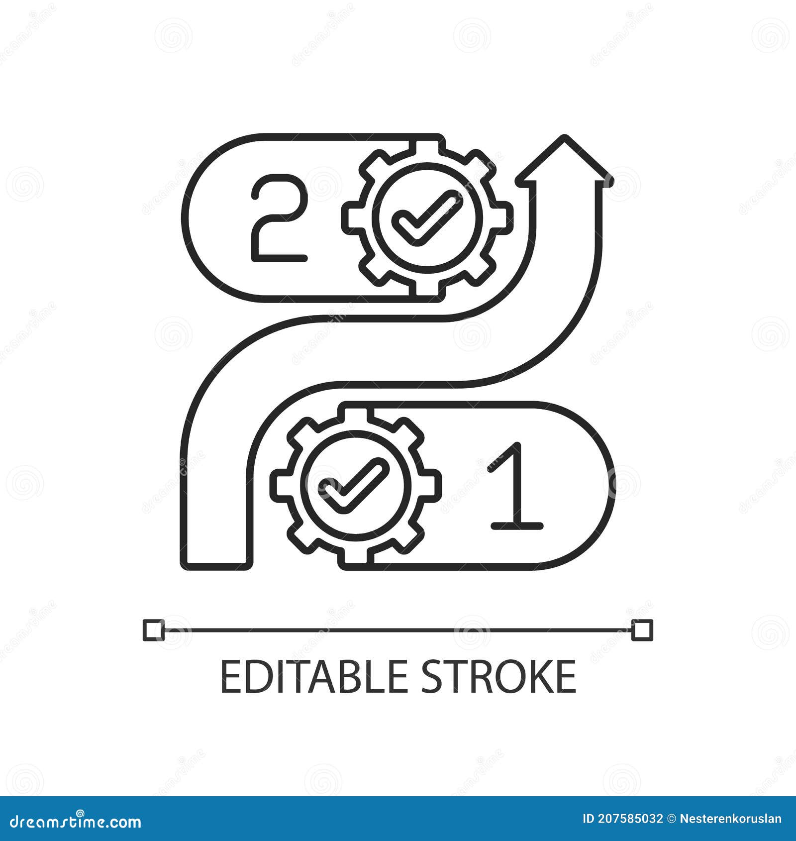 Consistency Outline Icon. Simple Linear Element Illustration. Isolated ... Consistency Outline Icon. Simple Linear Element Illustration. Isolated ...