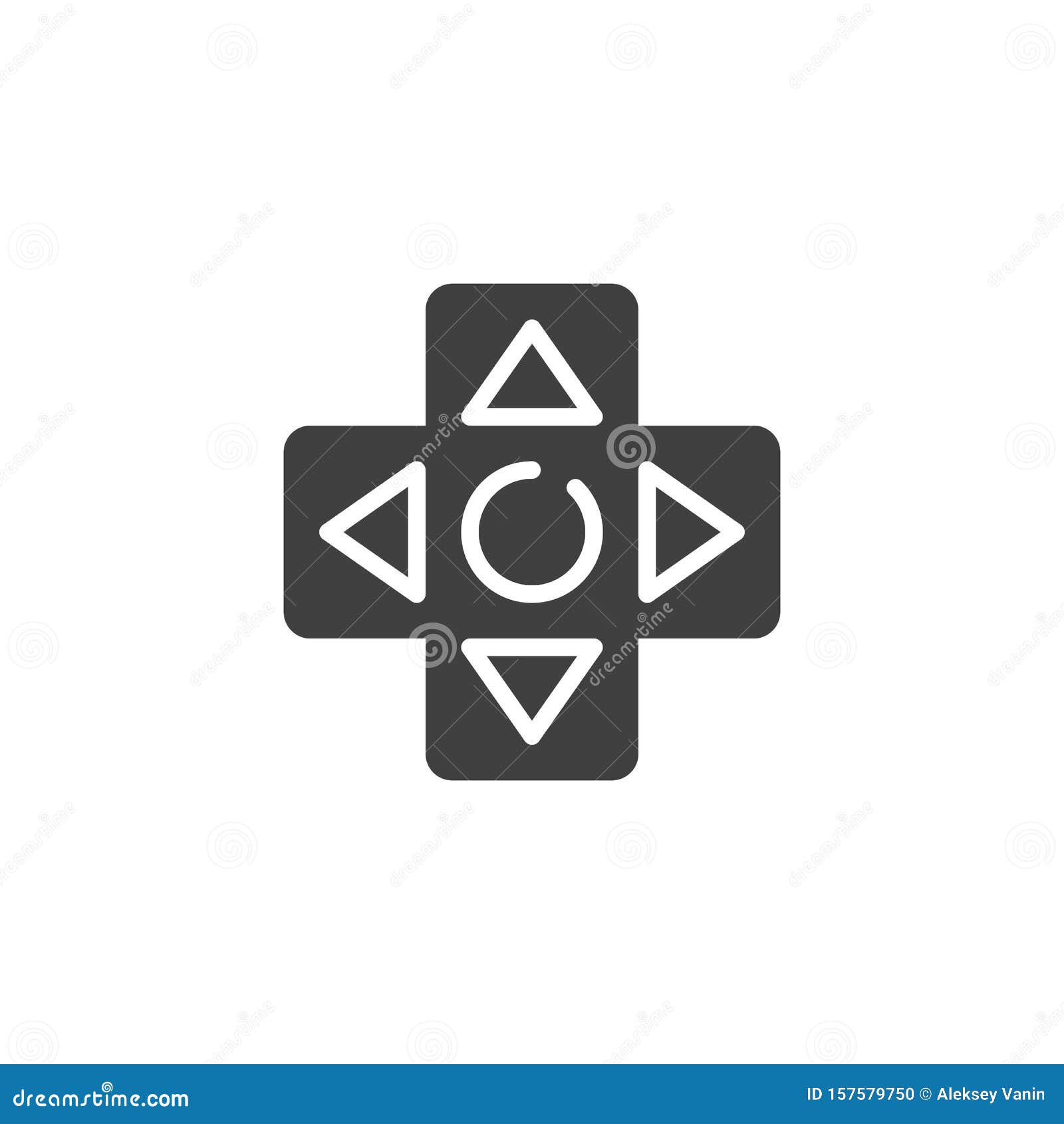 Console Game Controller Vector Icon Stock Vector - Illustration of logo ...