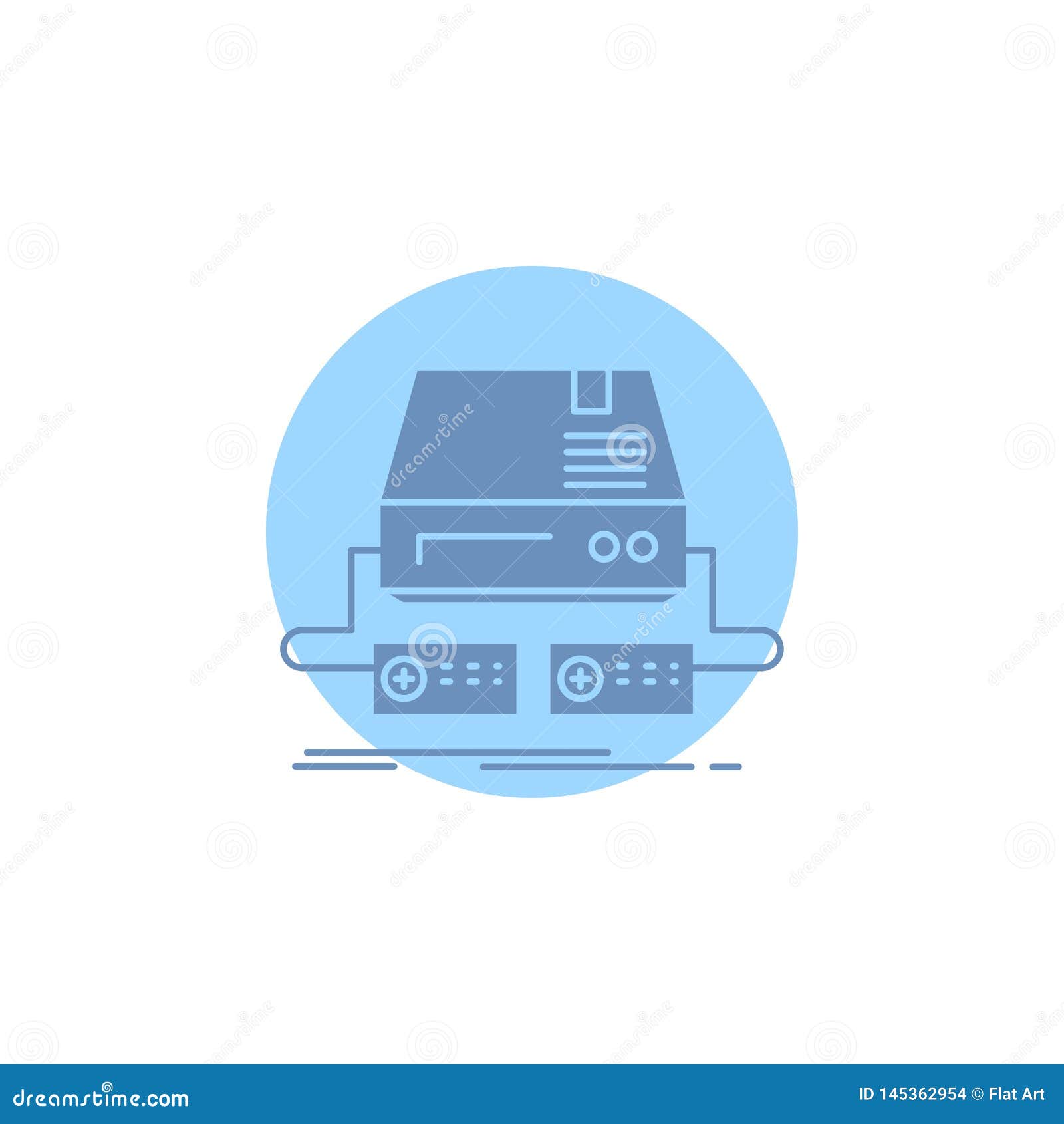 Console, Game, Gaming, Pad, Drive Glyph Icon Stock Vector ...