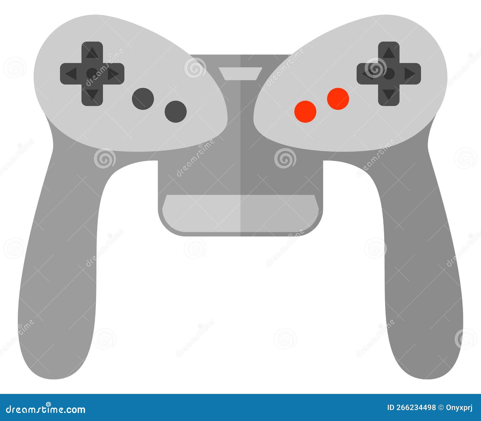 PS4 Controller Gamepad Video Games Console Or Pc Black Vector ...