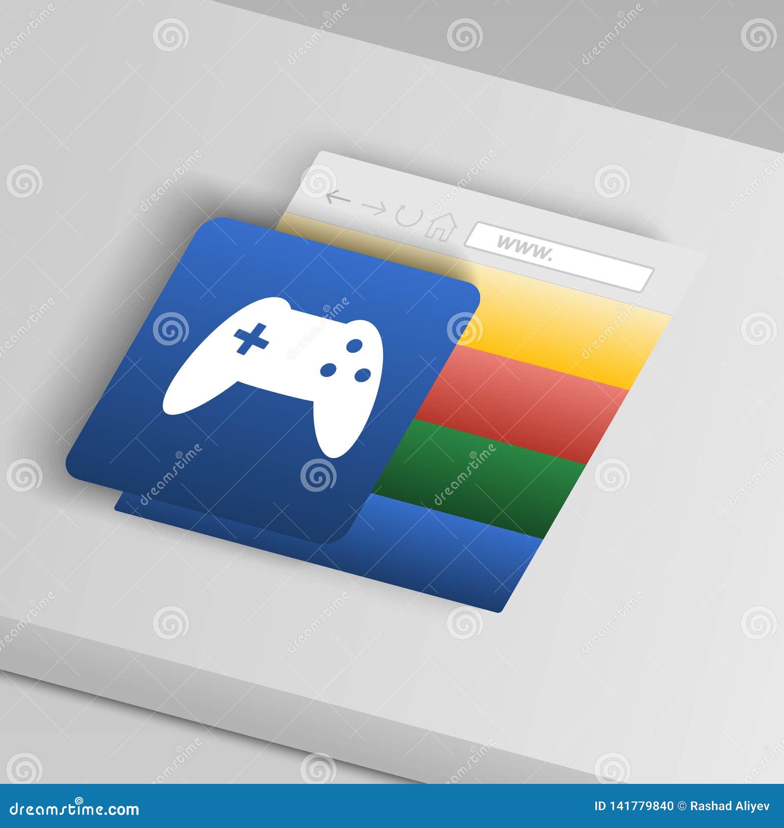 Console Console Icon. from Collection Button Icons Stock Illustration ...
