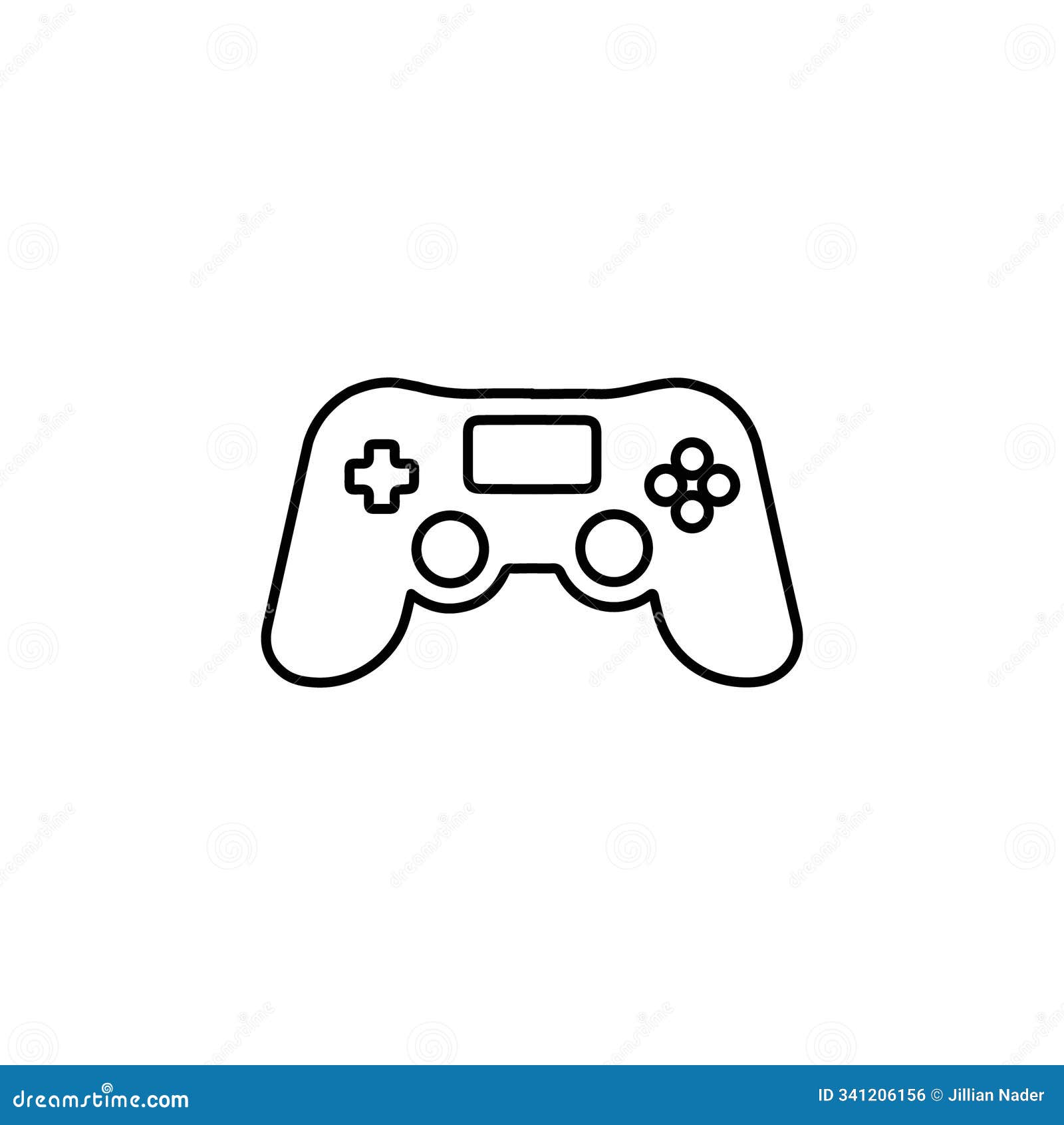 Console Icon Flat Logo Isolated Symbol Stock Illustration ...