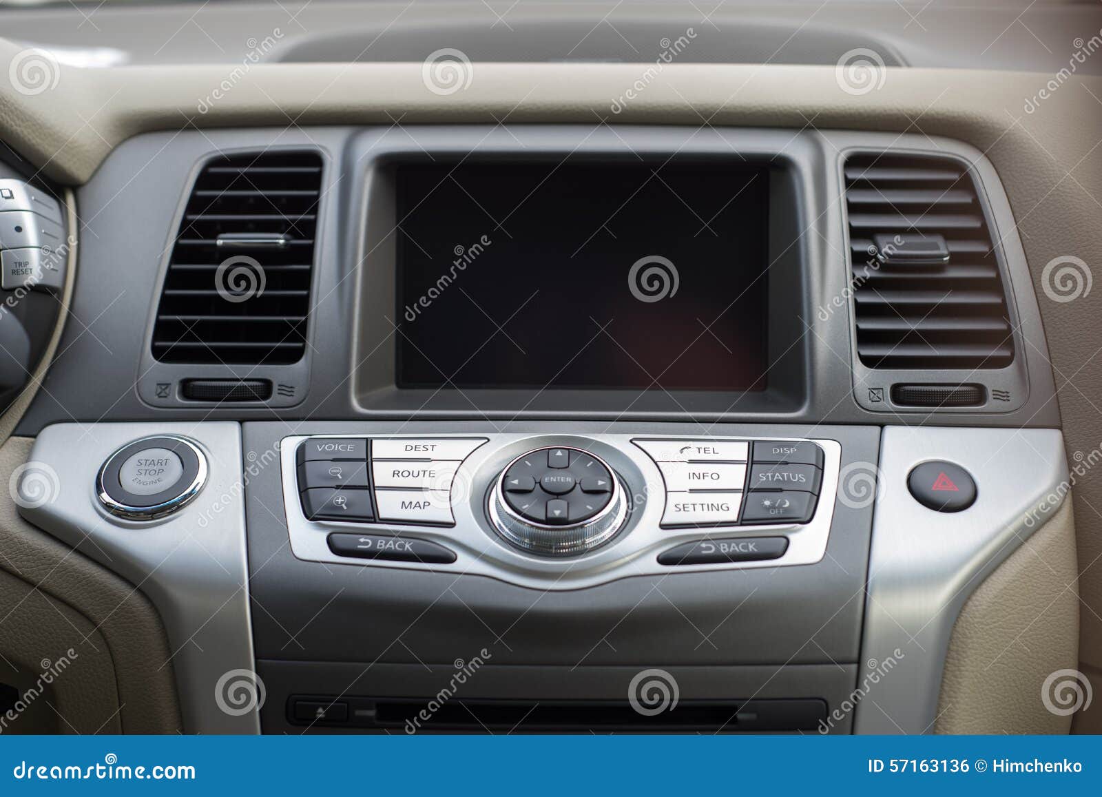 Console panel of car stock photo. Image of dashboard - 57163136
