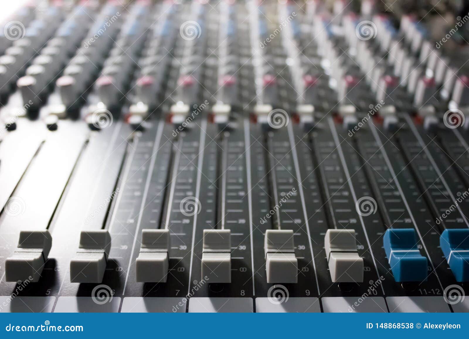 Console of the Professional Mixer - Music, Concert Stock Photo - Image ...