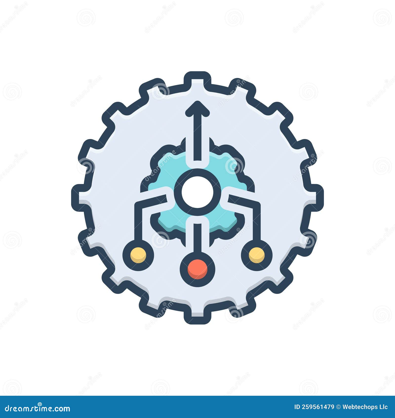 Color Illustration Icon for Consolidation, Merger and Unification Stock ... Color Illustration Icon for Consolidation, Merger and Unification Stock ...