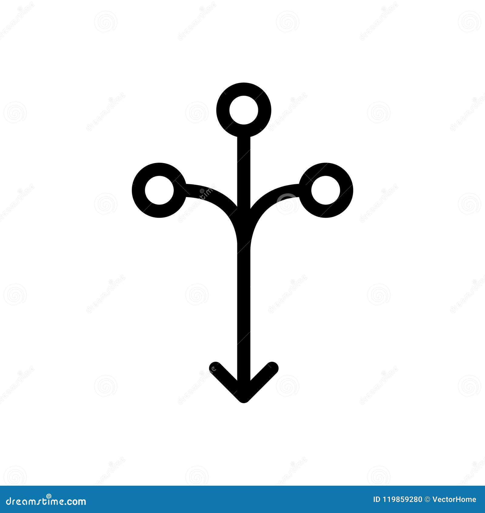 Consolidation Icon, Vector Illustration Stock Vector - Illustration of ...