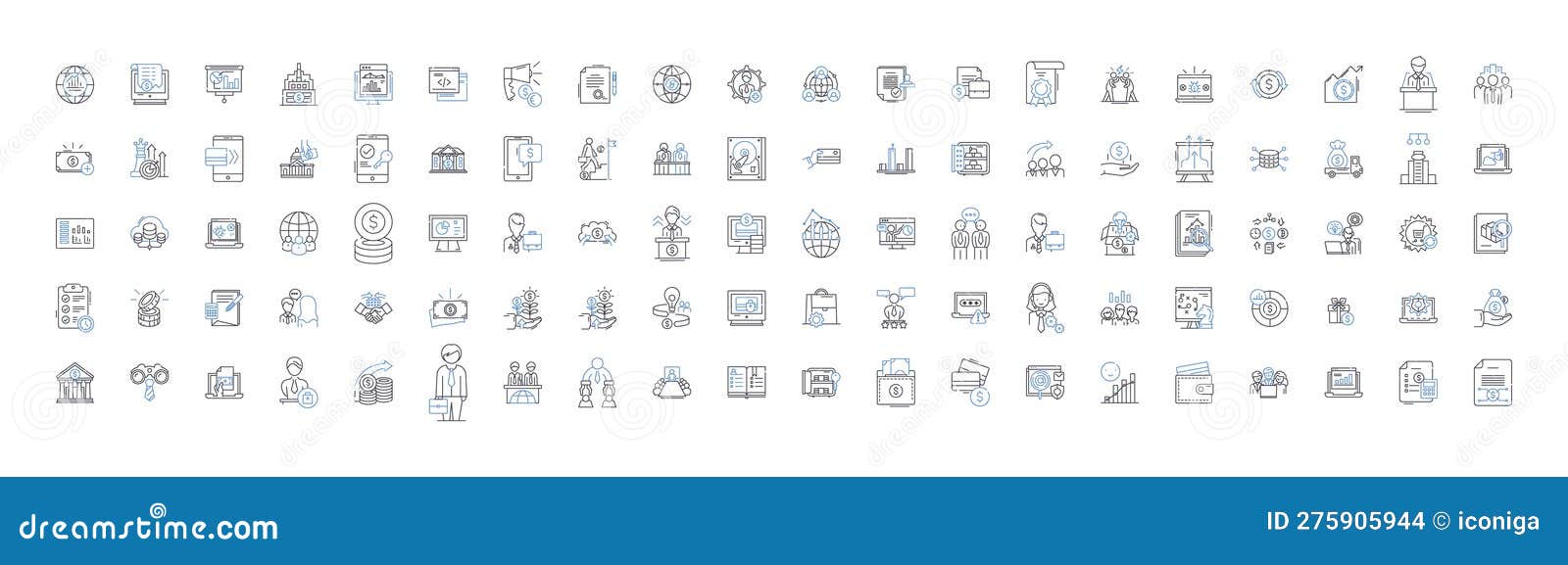 Consolidation Line Icons Collection. Integration, Merger, Amalgamation ...