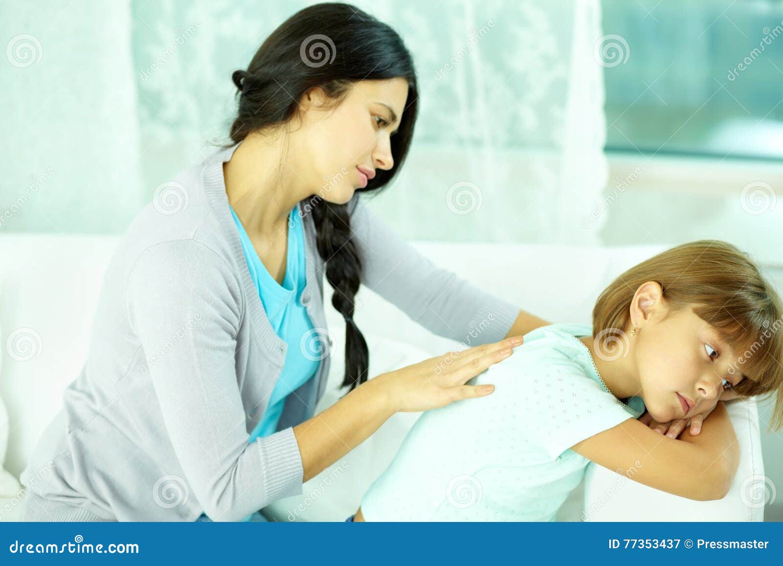 Consoling stock image. Image of child, affection, sulking - 77353437