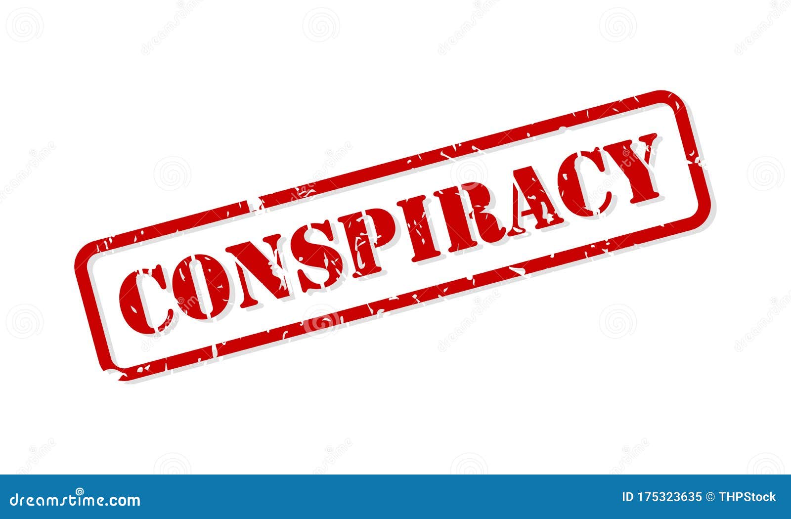 Conspiracy Rubber Stamp Vector Stock Vector - Illustration of imprint ...