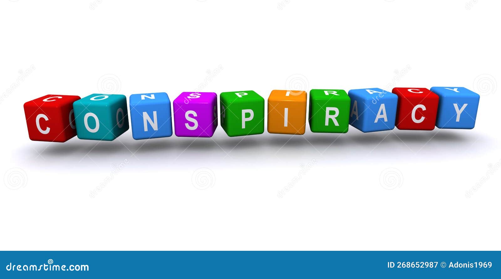 Conspiracy Word On White Royalty-Free Stock Photography | CartoonDealer ...