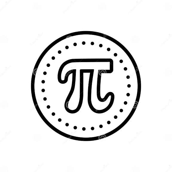 Black Line Icon for Const, Constant and Stable Stock Vector ...